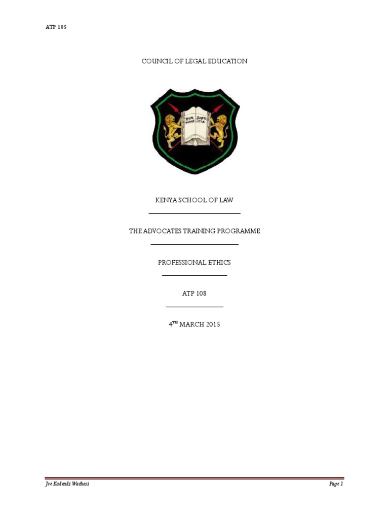 Professional Ethics and Responsibility 2015 | Download Free PDF ...