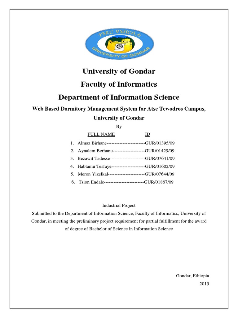 Dormitary Managment System | PDF | World Wide Web | Internet & Web