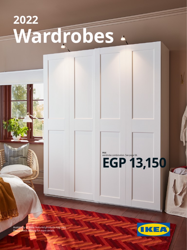 IKEA Egypt (English) - Wardrobe Brochure 2022 | PDF | Door | Lighting