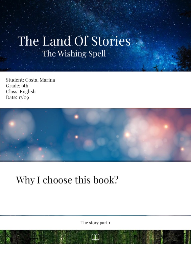 A Summary of Key Events and Characters in The Land of Stories: The ...