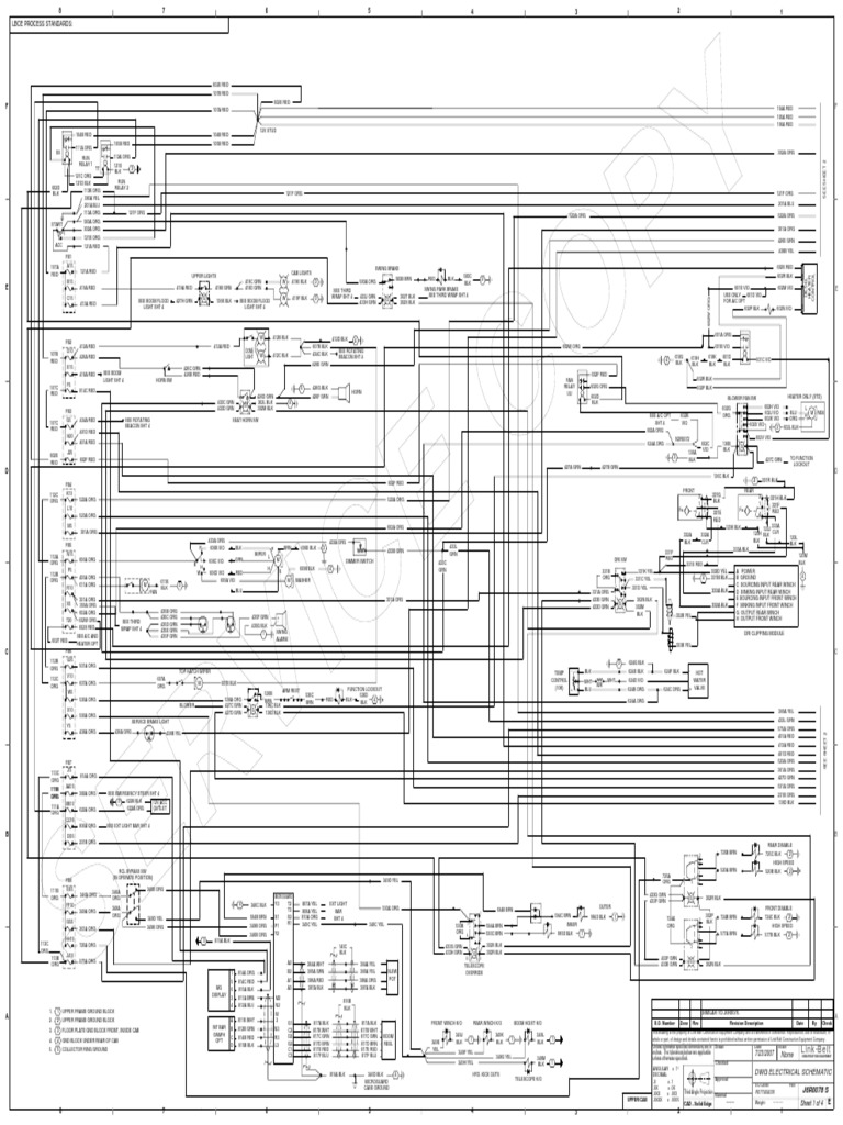 LBCE Electrical Schematic Overview | PDF