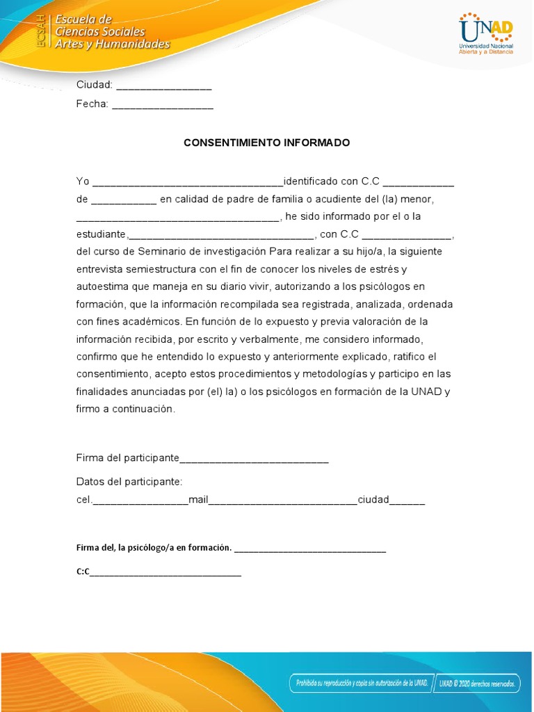 Consentimiento Informado Pdf