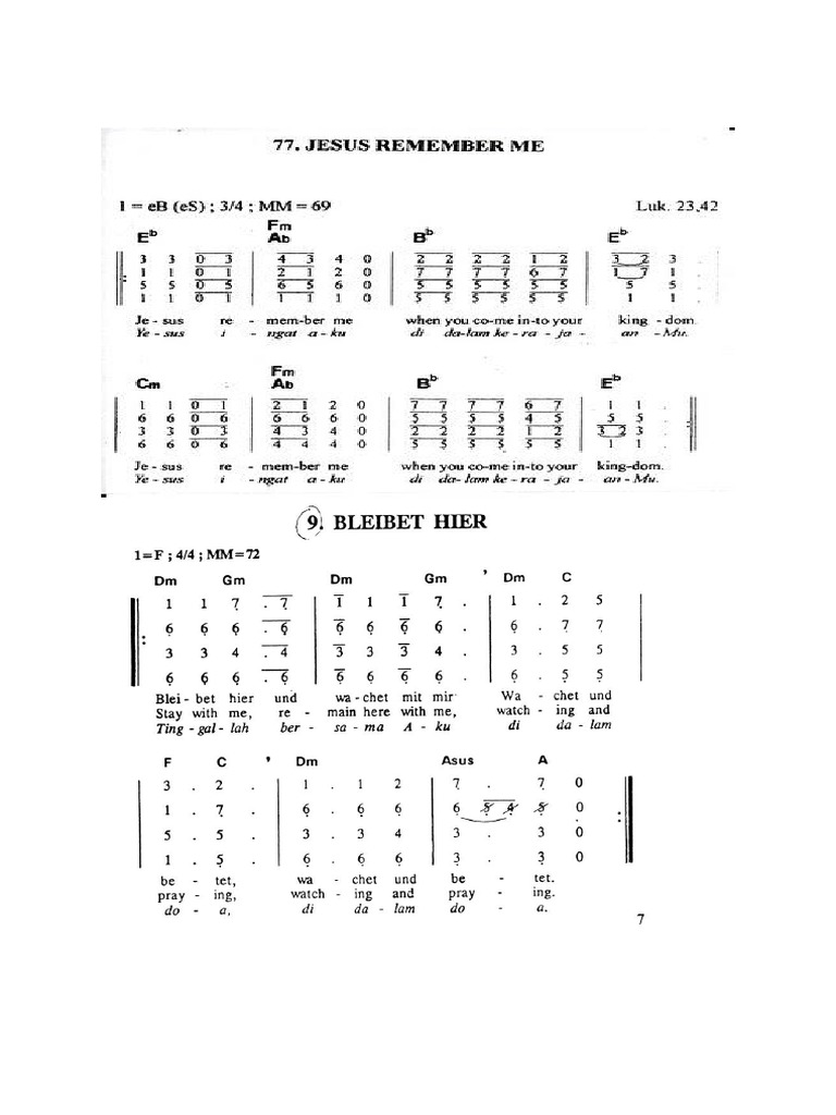 Teks Lagu Taize Fixdocx PDF Free | PDF