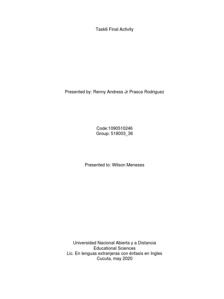 Task6 Final Activity | PDF