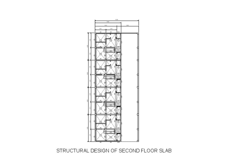 Structural Design of 2nd Floor Slab | PDF