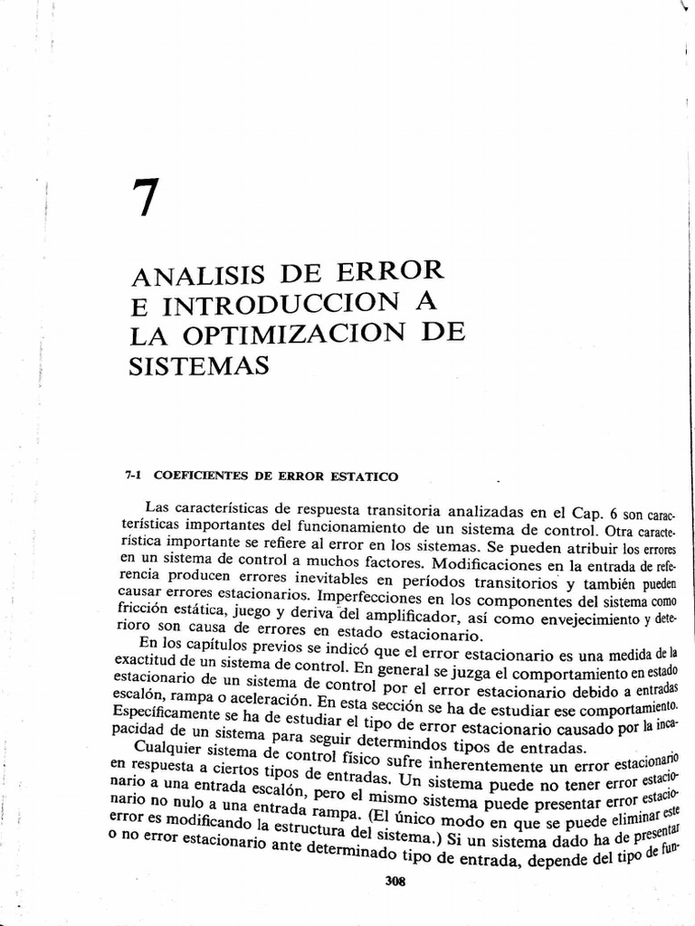 Capitulo 7 Control Ogata | PDF