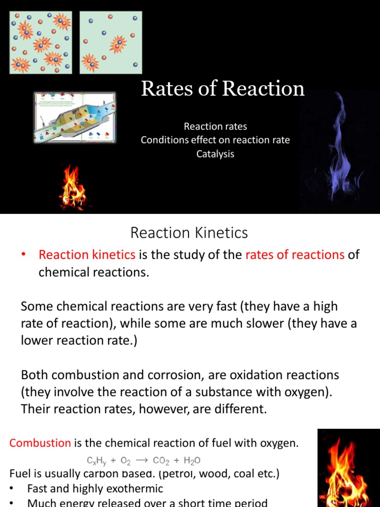 Understanding Reaction Rates: Exploring the Factors that Affect the ...