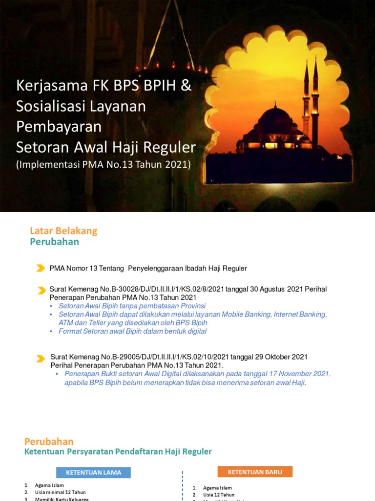 Kerjasama FK BPS BPIH Dan Kemenag Depok 18 Des | PDF