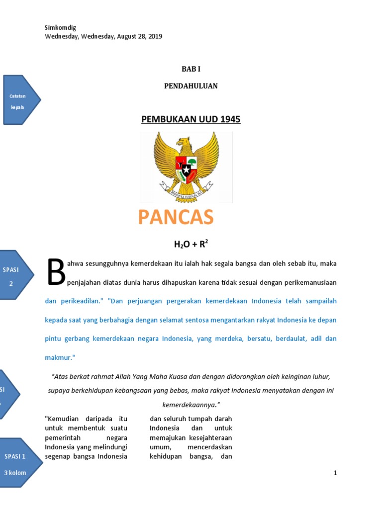 Praktek Ms Word X4 | PDF
