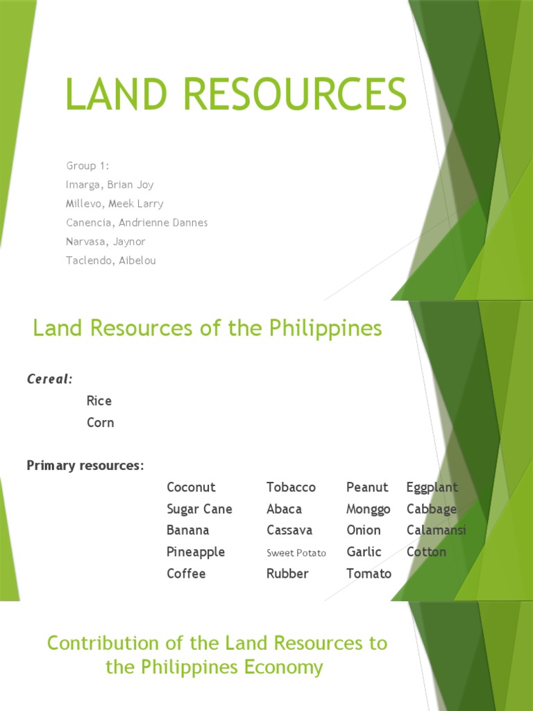 Land Resources | PDF
