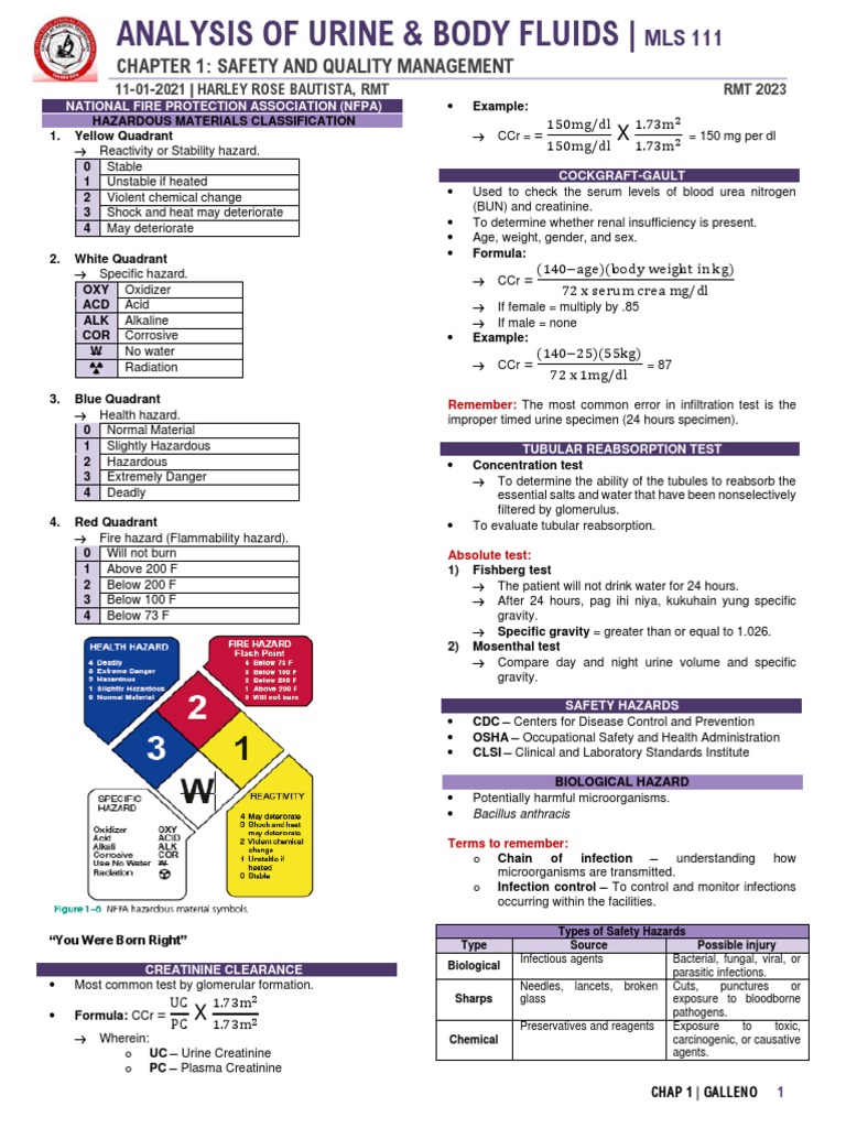 Chapter 1: Safety and Quality Management: 11-01-2021 - Harley Rose ...