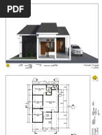 Gambar Kerja Rumay Type 100 m2 Client Bang Windi 124 PDF - Removed | PDF