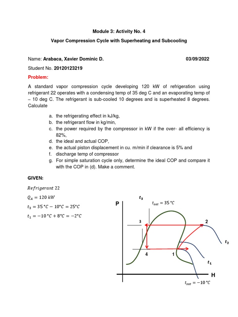 ARABACA - XDD - Module 3 Activity No. 4 - REFSYS | PDF | Phases Of Matter | Gases