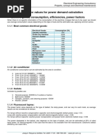 Electrical Appliance Typical Energy Consumption Table PDF | PDF | Home ...