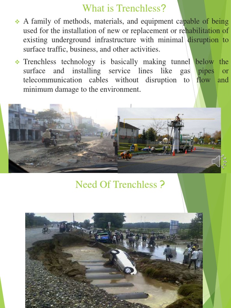 An Overview of Trenchless Technology: Exploring Methods, Applications ...