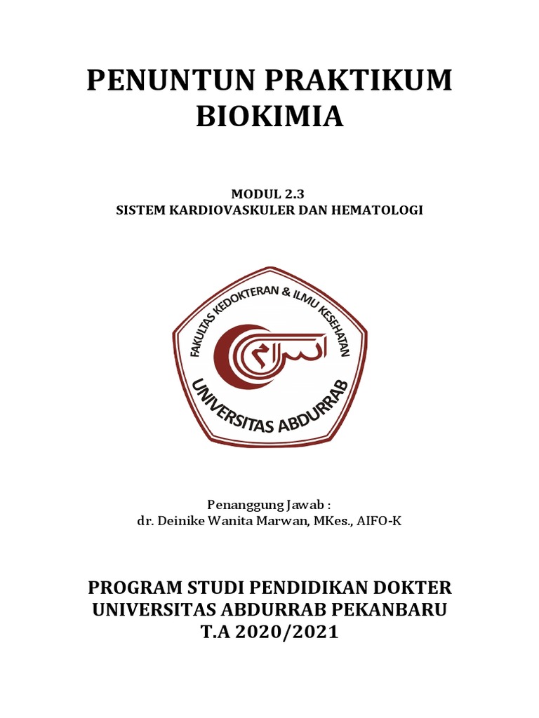 Praktikum Biokimia: Protein & Darah | PDF