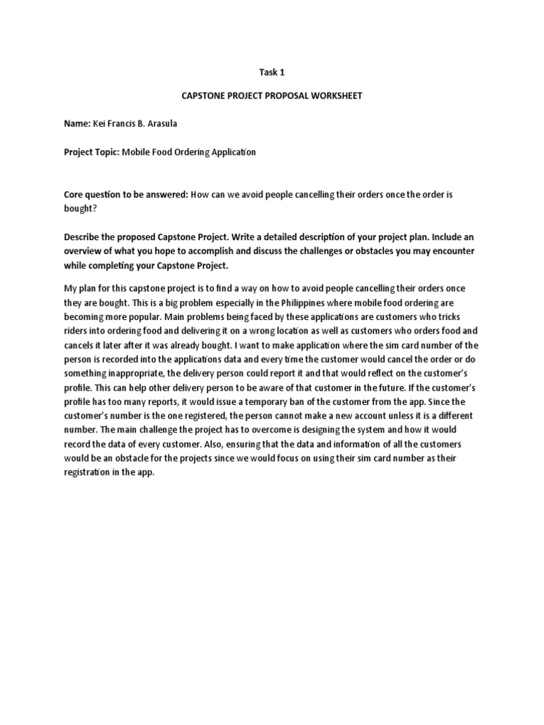 Task 1 PROPOSAL ARASULA | PDF | Career & Growth | Business