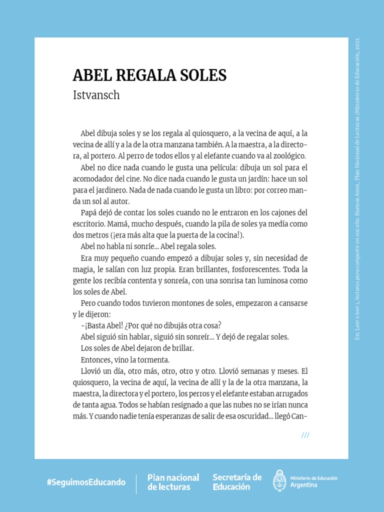 Abelregalasoles Istvansch | PDF