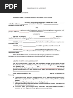 Sample Job Order Contract | PDF | Sole Proprietorship | Employment