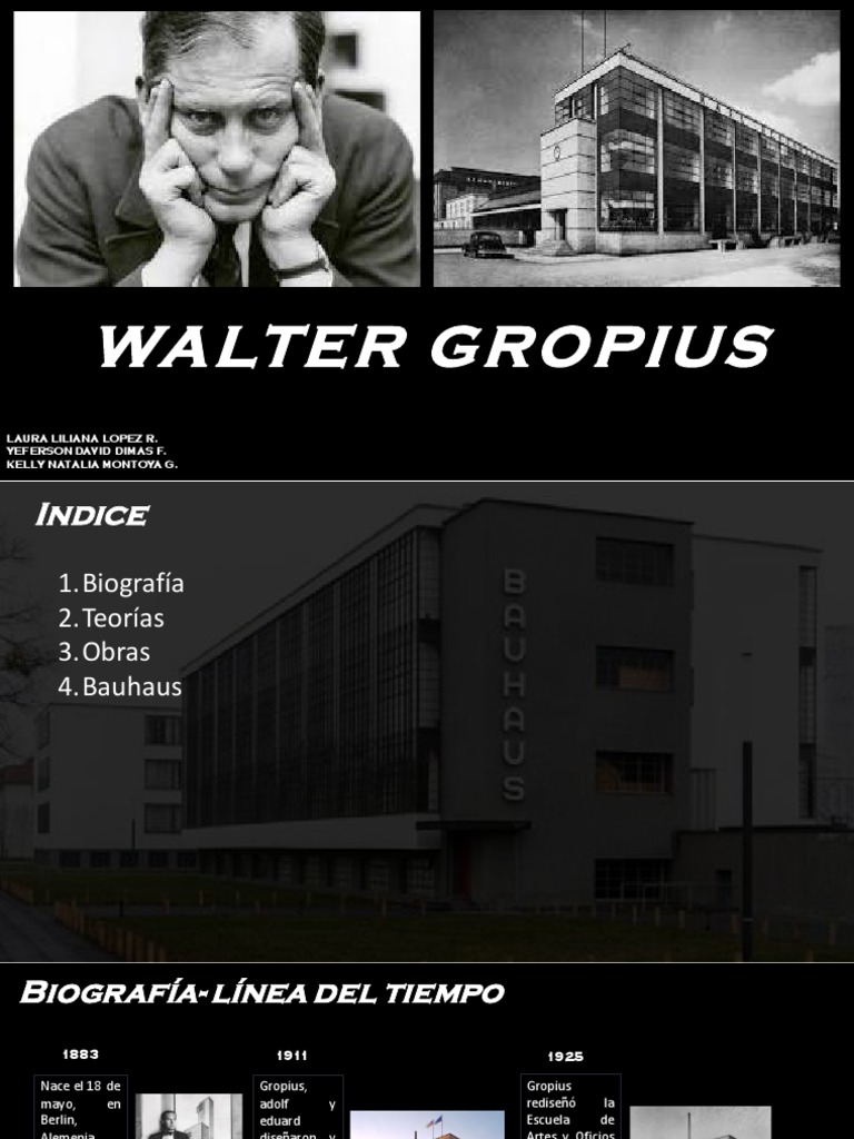 Walter Gropius-2-1 | PDF | Diseño | Estética