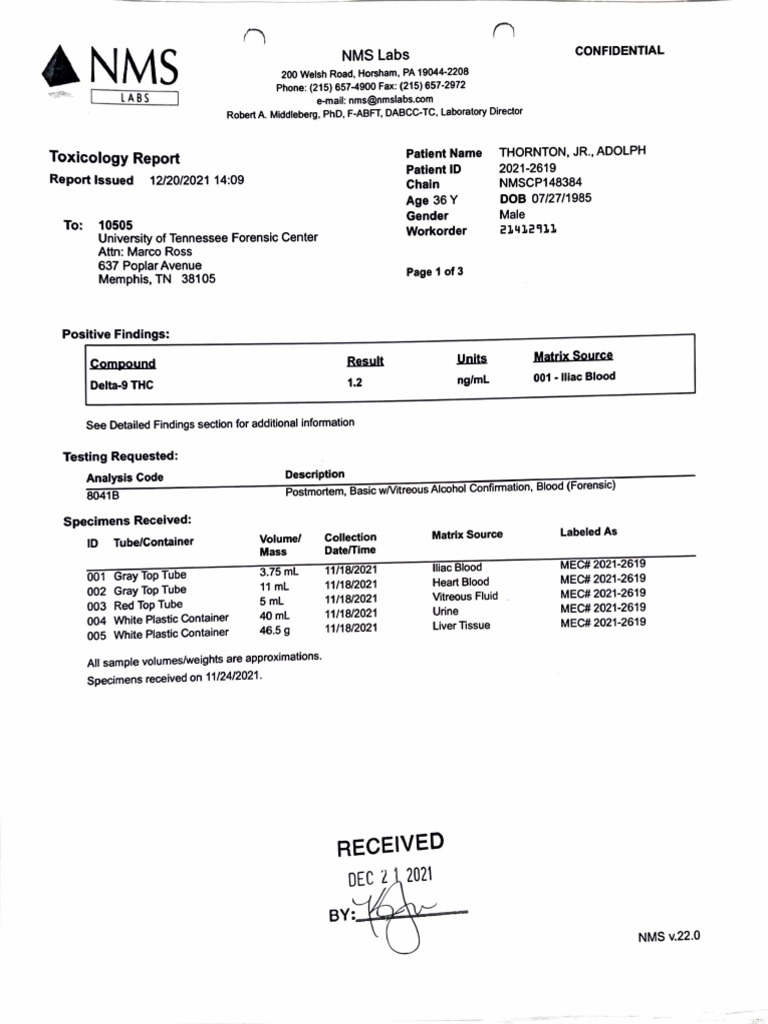 Young Dolph Autopsy | PDF