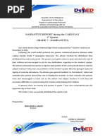 Parent Orientation Narrative Report | PDF | Teachers | Learning