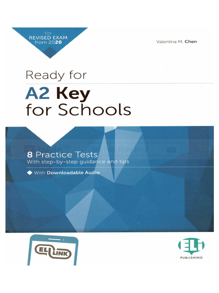 KET - Ready For A2 Key For School 8 Practice Tests 2020 - LOP HOC THAY ...