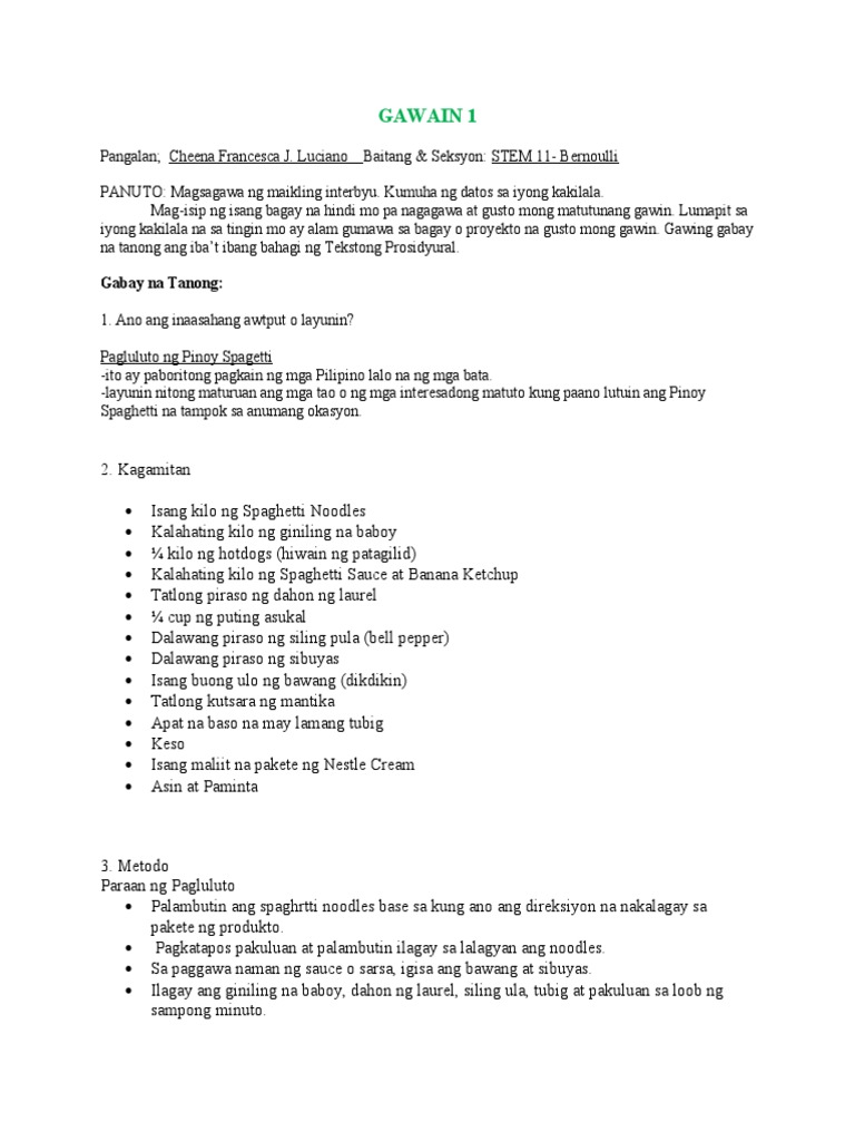 Sanayang Papel Blg. 4 | PDF