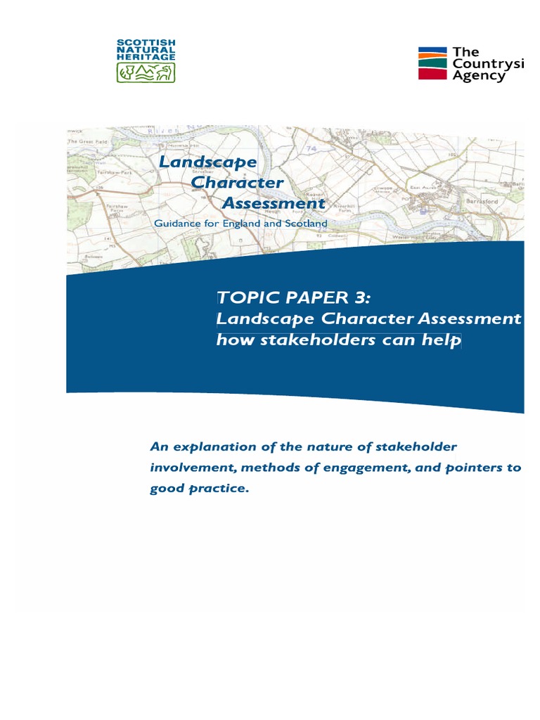 Landscape Topic Paper 3 | PDF | Focus Group | Community