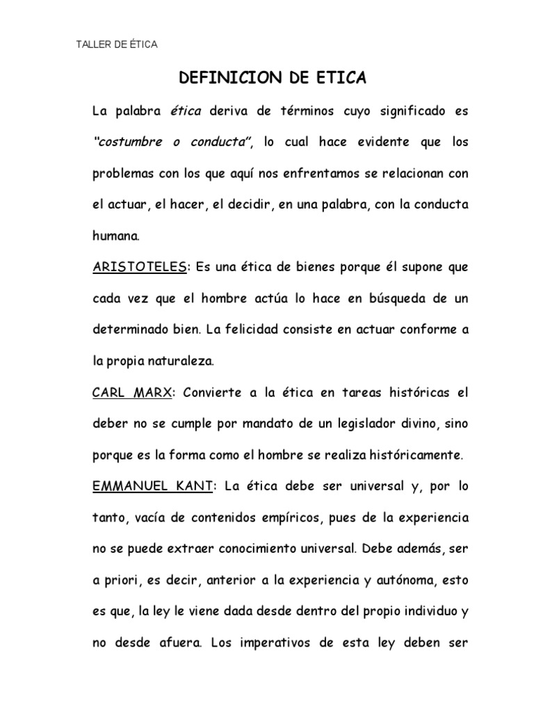 Etica y Moral | PDF | Moralidad | Conocimiento