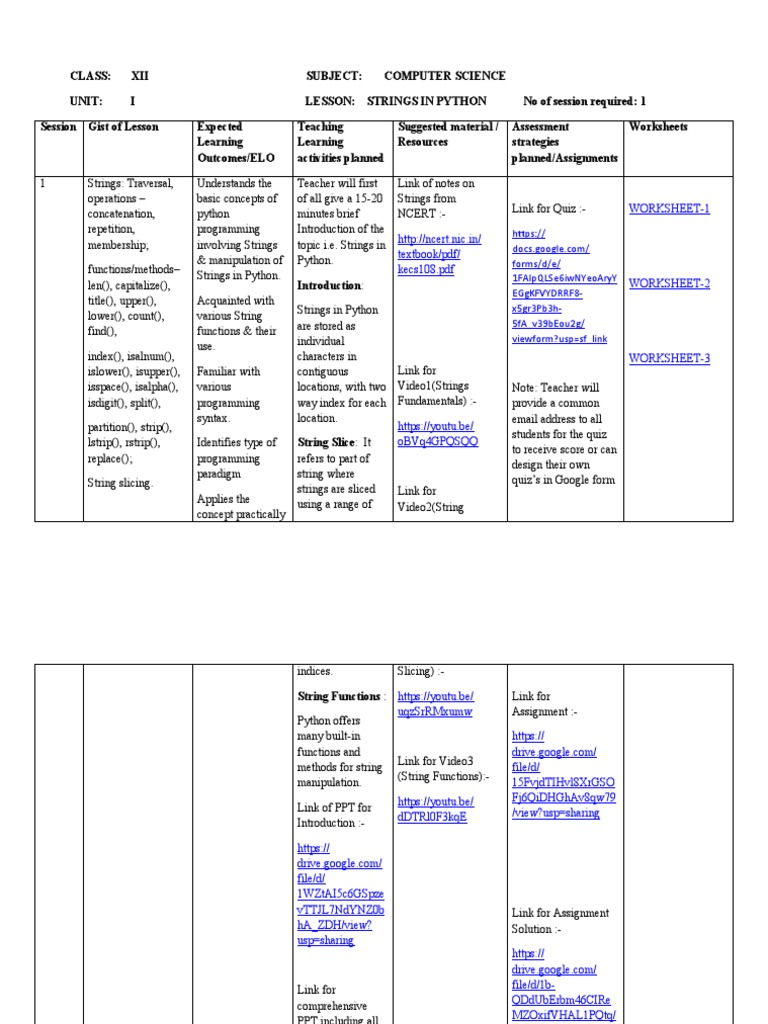 CS-12-Strings in Python | PDF | String (Computer Science) | Letter Case