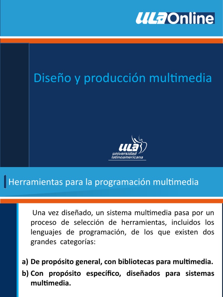 Herramientas y Lenguajes en Multimedia | PDF