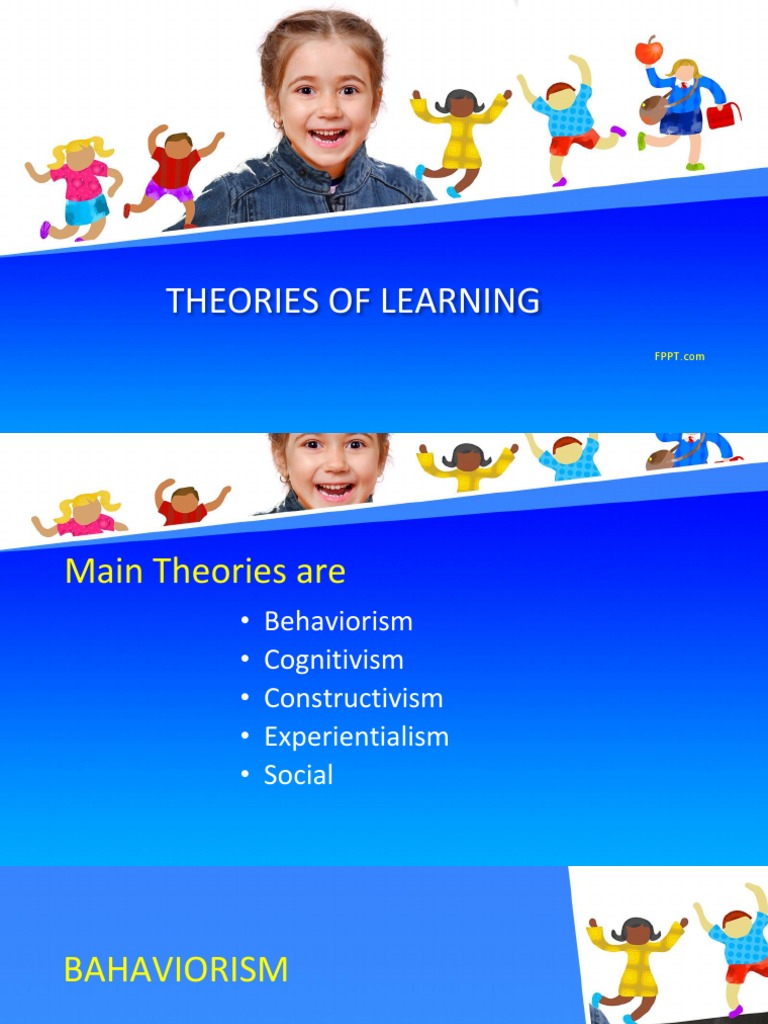 Theories of Learning | PDF | Learning | Classical Conditioning