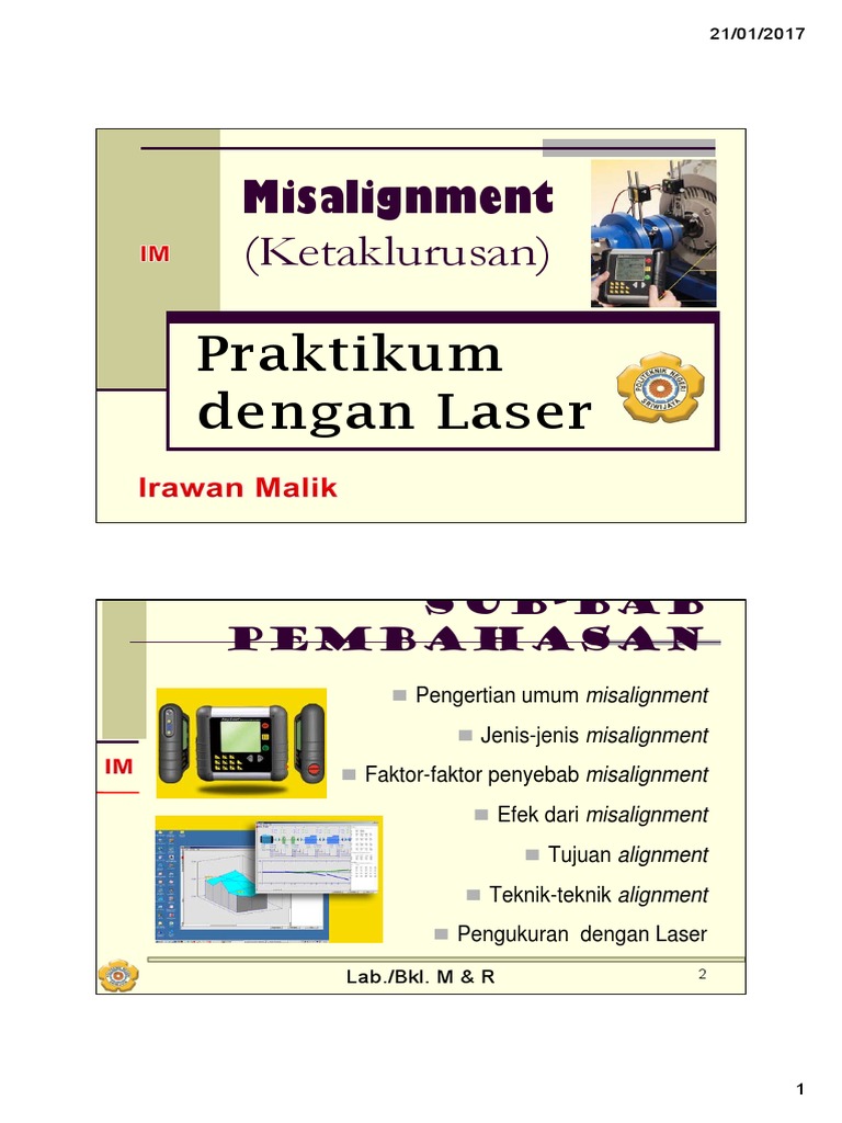 Prak T 5 Misalignment Laser | PDF