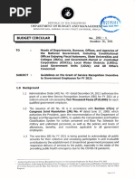 DBM Year End Bonus Budget Circular No. 2016 - 4 PDF | PDF | Employment ...