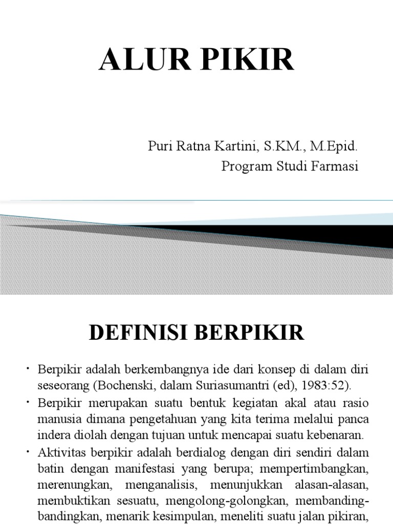 Alur Berpikir Inovatif dan Reflektif | PDF | Sains & Matematika