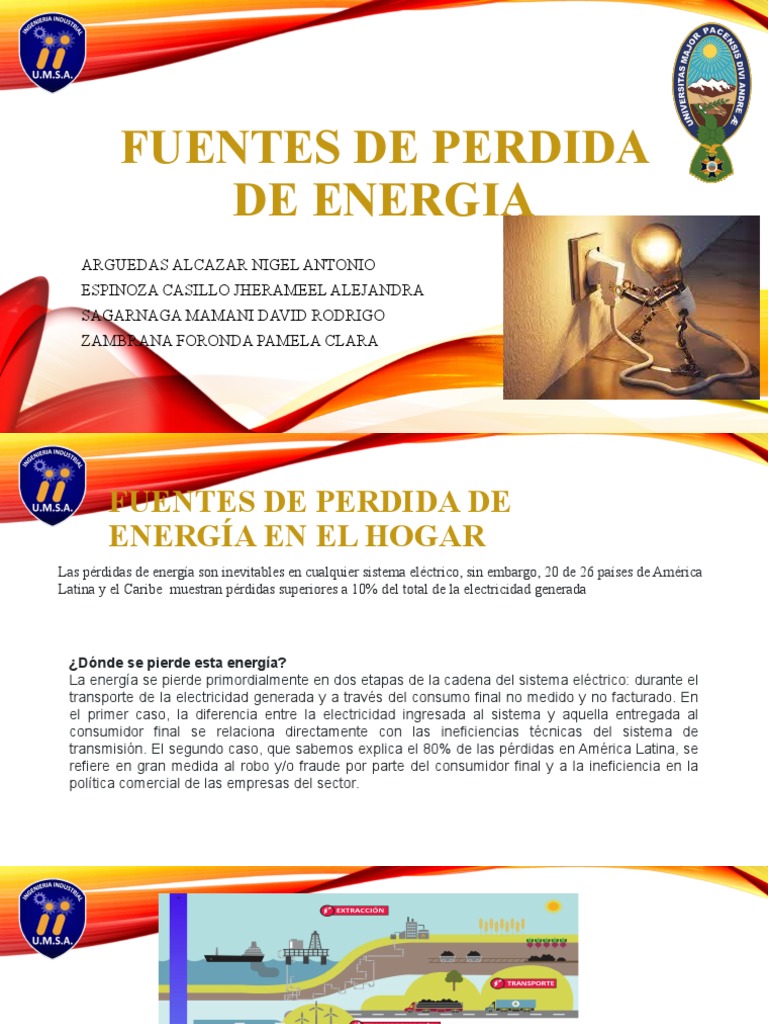 Fuentes de Perdida de Energía en El Hogar | PDF