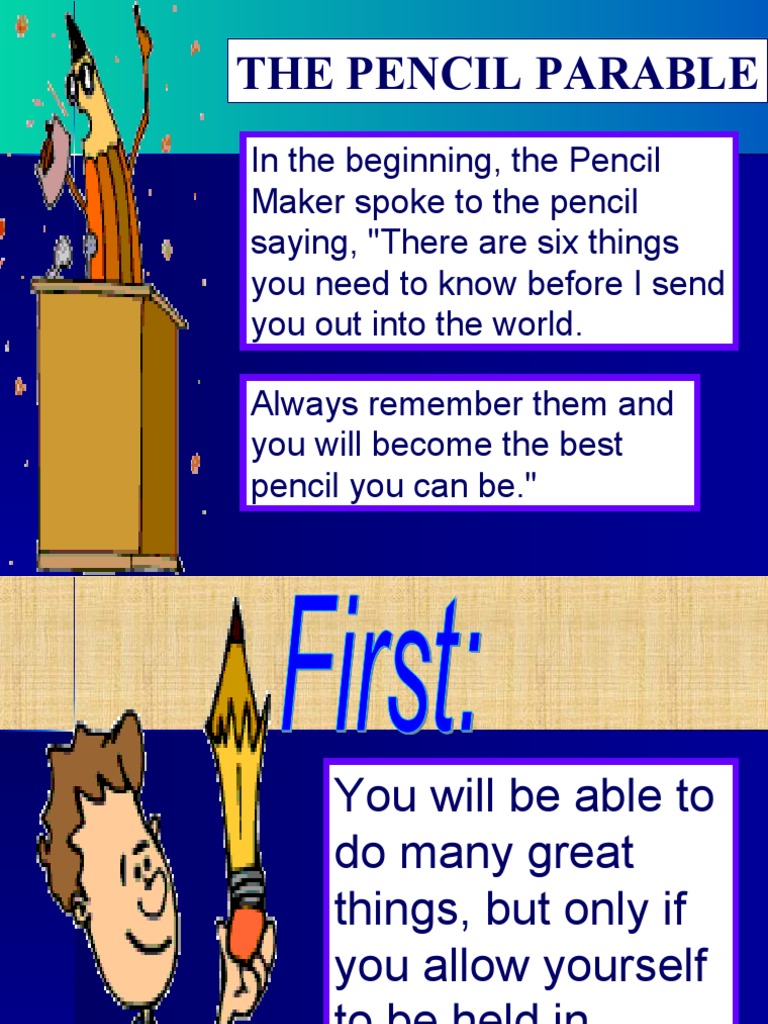 The Pencil Parable | PDF