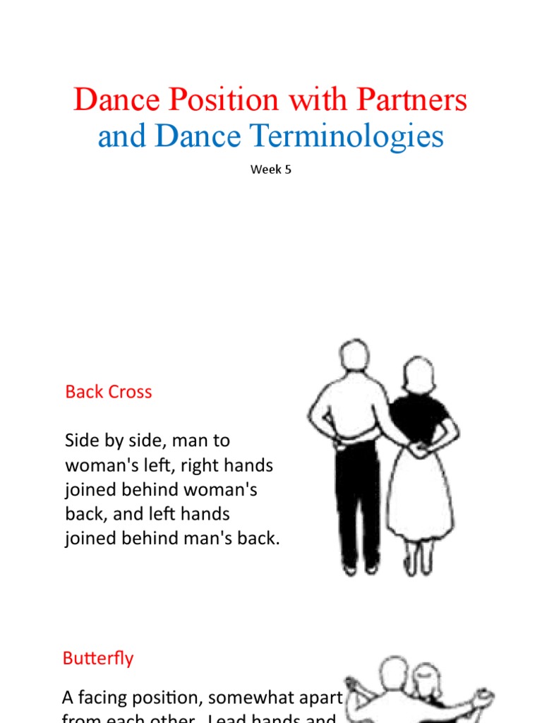 Week 5 PE 2 Dance Position With Partners | PDF | Arm | Foot