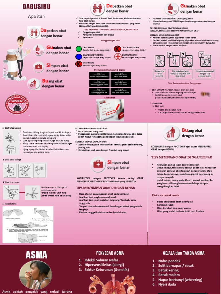 Leaflet Dagusibu Dan Asma | PDF