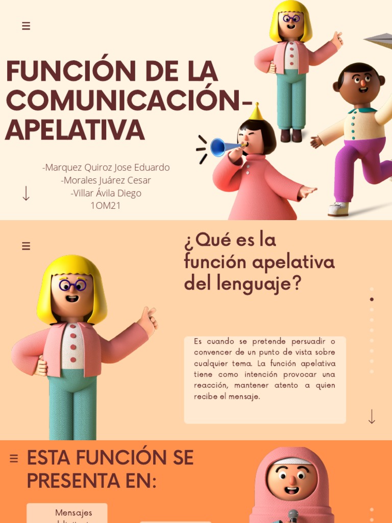 Función de La Comunicación-Apelativa | PDF