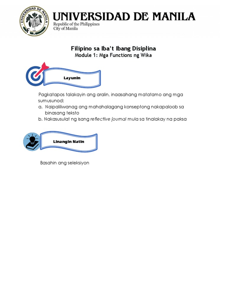 Module1 Fildis | PDF