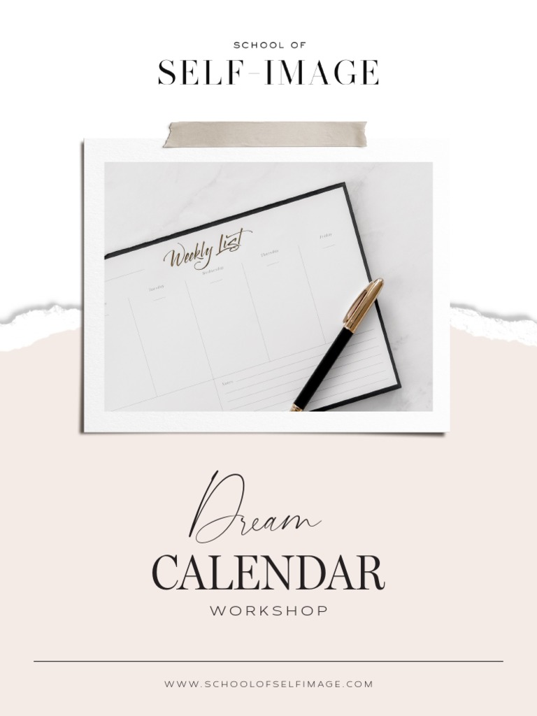 Dream Calendar | PDF | Goal