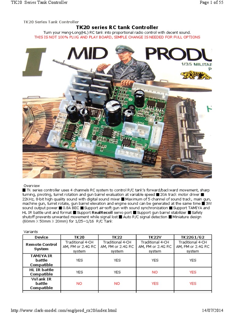 Tank Controller Www-Clark-Model-Com | PDF | Electrical Connector | Gun ...