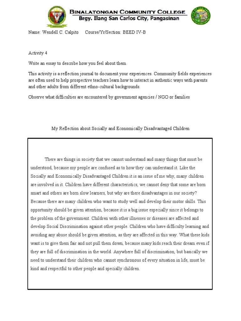 Activity 4 FS1 | PDF