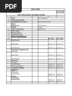 Mobile Crane Load Test Report Form | Crane (Machine) | Mechanical ...