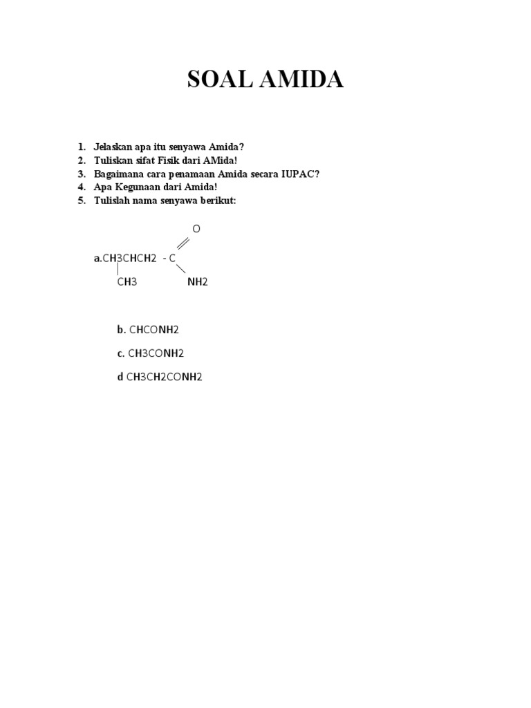 Soal Amida | PDF