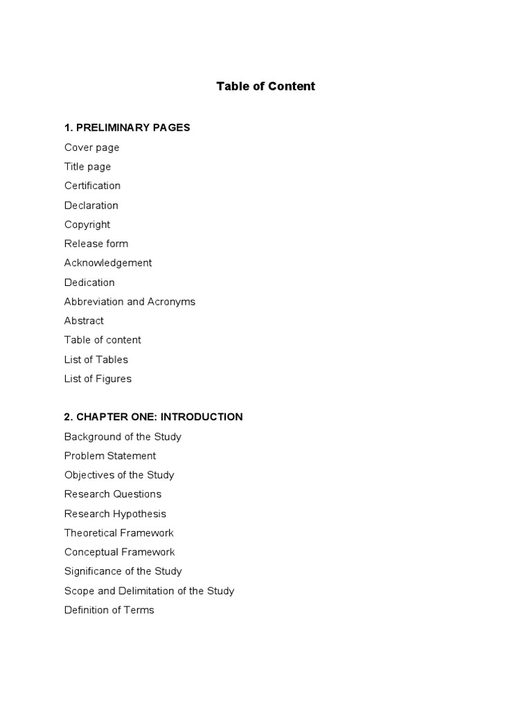 Research Proposal Outline (PHD) | PDF