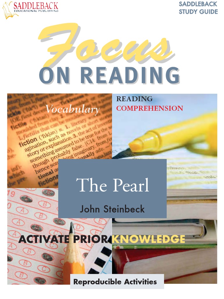 The Pearl Focus On Reading Study Guide Sample Pages | PDF | Reading ...
