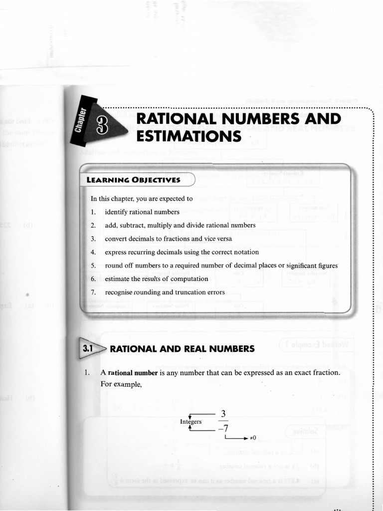 CH 3 Maths | PDF | Numbers | Decimal